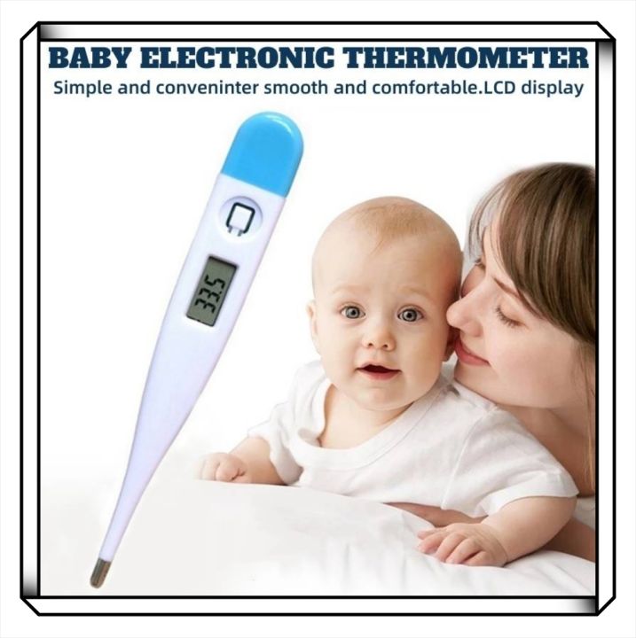 Digital Thermometer accuracy detection and Automatic Beep Alarm for Babies and Adults with ...