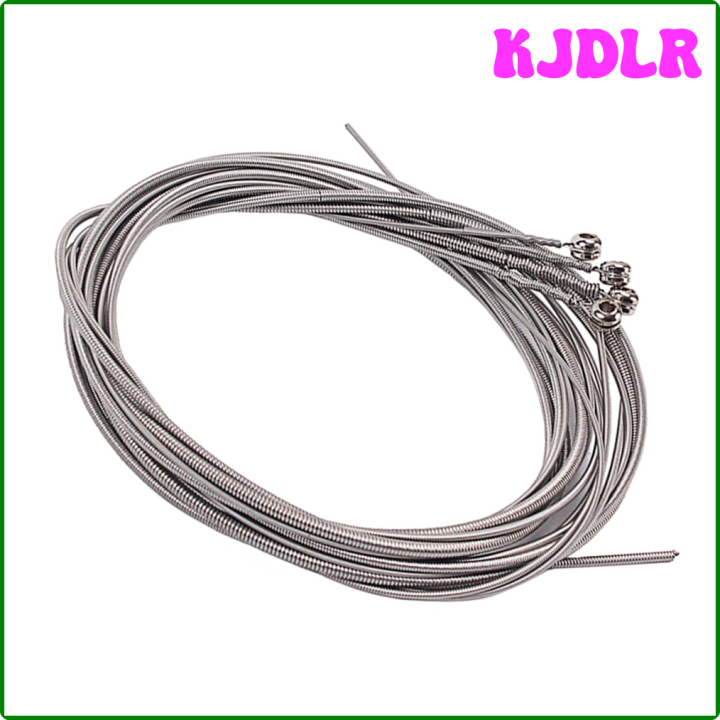 KJDLR Set of Bass String Strings Steel Bass Guitar Part 4 Stainless Set ...