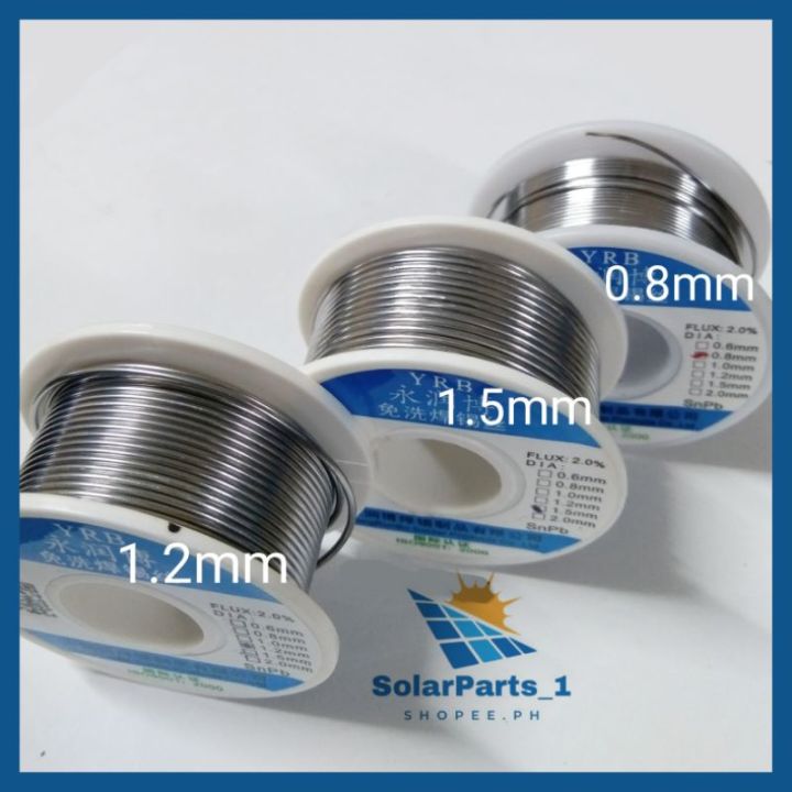 YRB 5 METERS SOLDERING LEAD WIRE 1.5MM 2.0MM PER 1 ROLL | Lazada PH