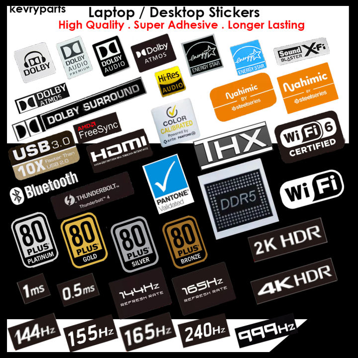Dobly Audio HiRes 80Plus Gold Platinum Sliver HDMI Sound X-Fi Desktop ...