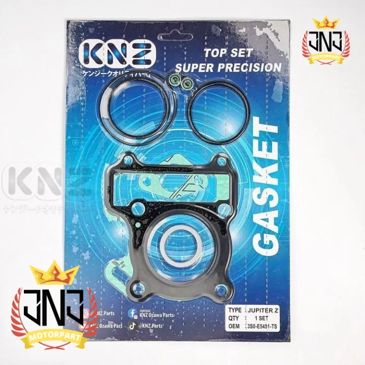 GASKET TOP SET YAMAHA JUPITER Z / VEGA R NEW / JUPITER Z BURHAN (3S0) PACKING TOPSET PAKING KNZ ...