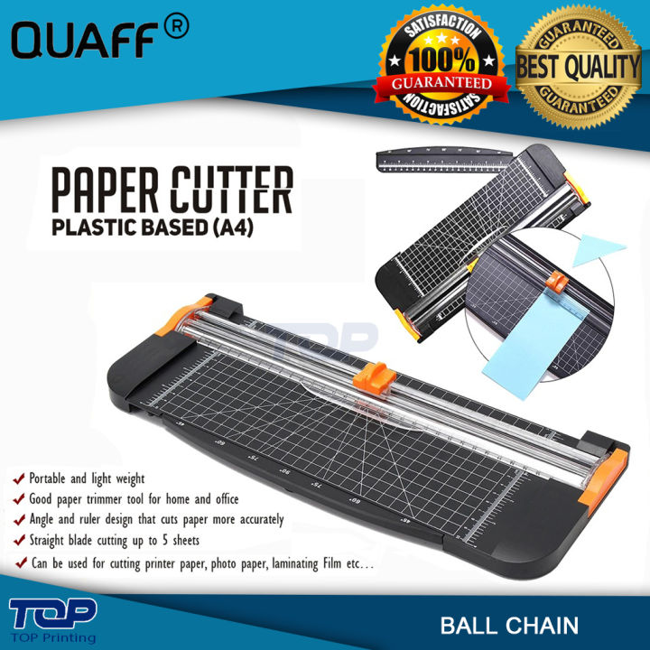 Paper Cutter A4 Plastic Base Sliding Cutter | Lazada PH