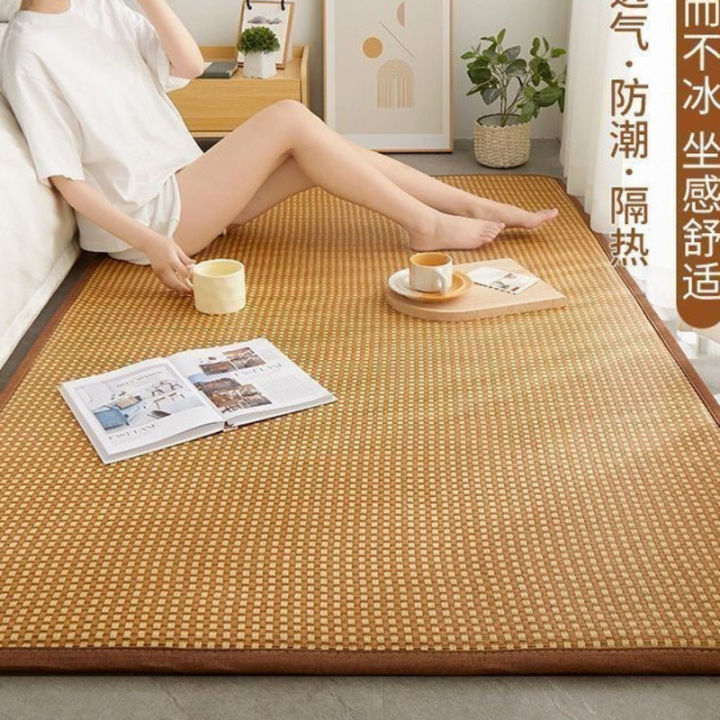 Tatami Bed Japanese Tatami Mat Thickened Rattan Japanese Tatami Summer ...