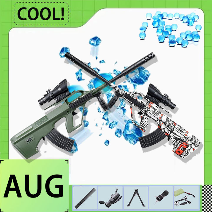 AUG Gel Blaster Gun Electric Gel Splatter Ball Toy for Kids Water Bead ...