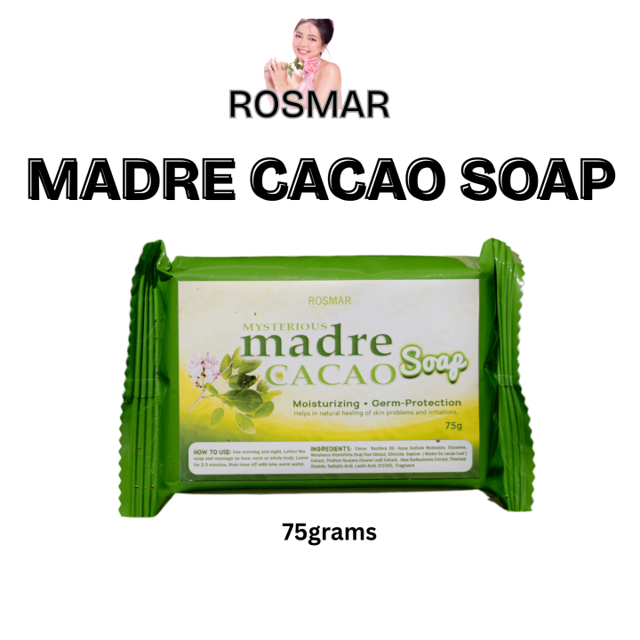 Rosmar Madre Cacao Soap 75g - New Packaging 2025 | Lazada PH