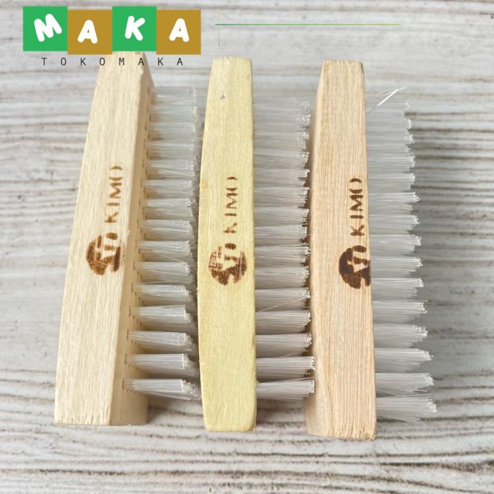 SIKAT KAYU SERBAGUNA PUTIH MN-1120 sikat baju sikat wc sikat tangan ...