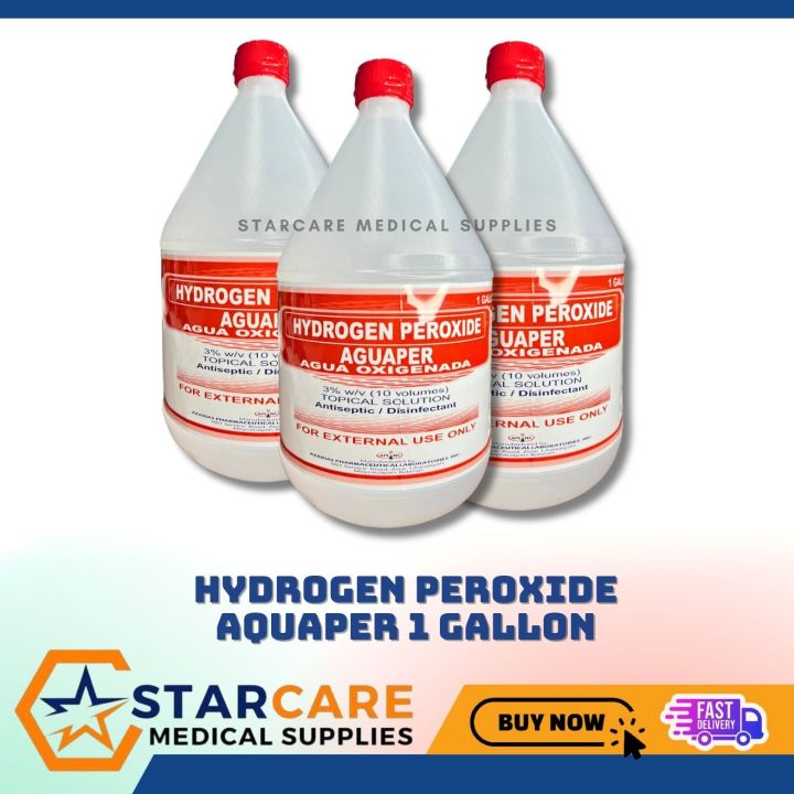 Hydrogen Peroxide 3% Solution - 1 Gallon | Lazada PH