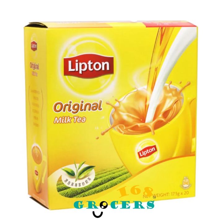 Lipton Original Milk Tea Stick 20 x 17.5g | Lazada PH