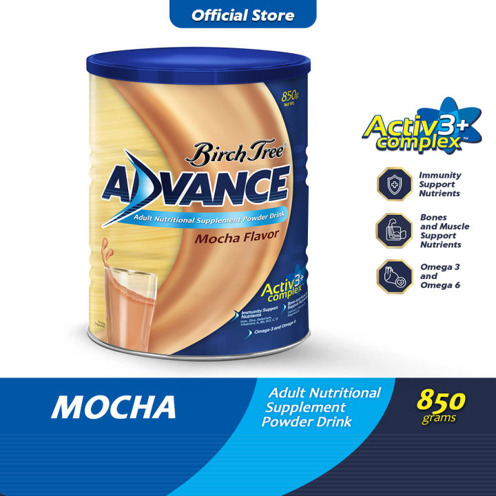 Birch Tree Advance Adult Milk Mocha 850g | Lazada PH