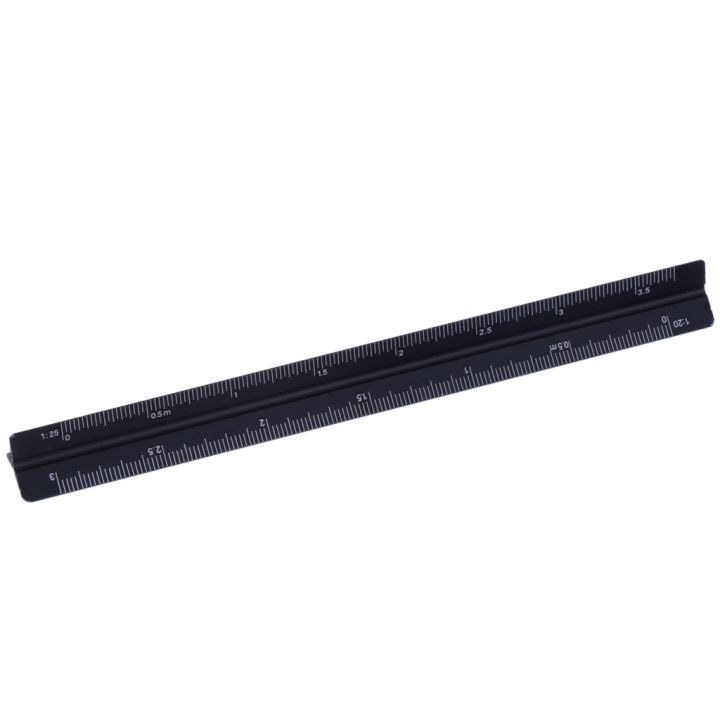 Architectural Scale Ruler Aluminum Triangle Mechanical Drafting Ruler ...