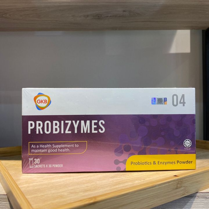 GKB Probizymes Probiotics & Enzymes Powder 30 Sachets x 3g Powder | Lazada