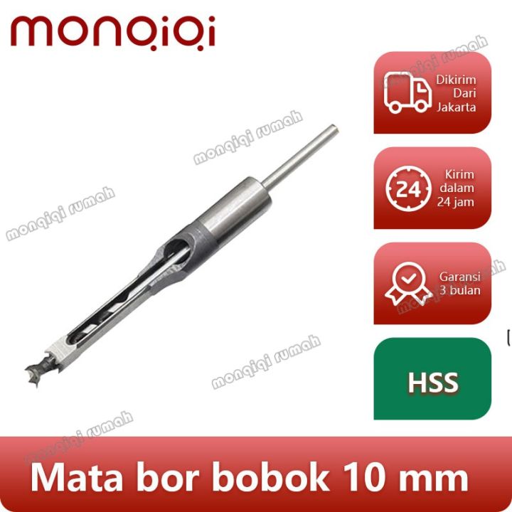 10MM Mata bor bobok kayu pahat untuk mesin mortise dan tenon ukuran 10 mm | Lazada Indonesia