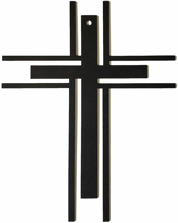 Metal Wall Cross Modern Décor Design (8.5 x 6.75 inches) | Lazada PH