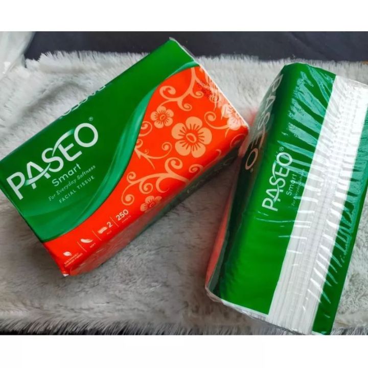 Tissue Paseo Besar 250 Sheet 2 Ply/Tisu Wajah 200 Sheets (1Pcs ...