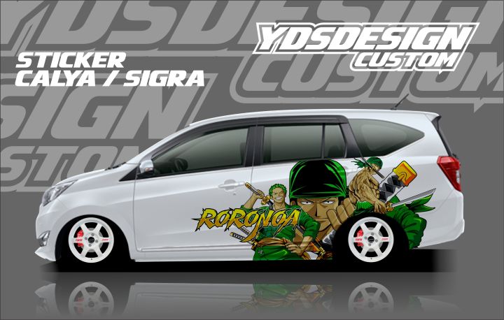 STICKER MOBIL DECAL CALYA,SIGRA,XENIA,JAZZ / STIKER MOBIL | Lazada ...