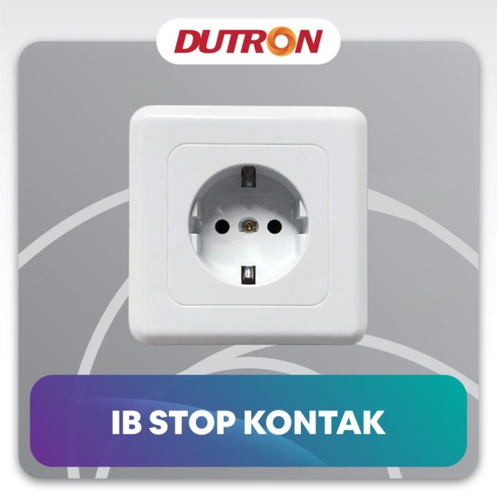 Stop Kontak Inbow Stop Kontak Tanam Dinding DUTRON Stopkontak Inbow IB ...