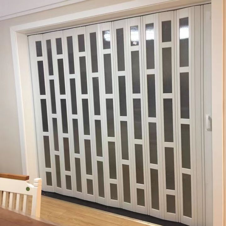 Folding Door PVC Suitable For Kitchen Bathroom Sliding Door household ...