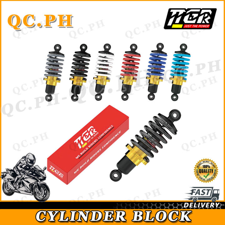 QC.PH TTGR 207mm Black Pearl Flash Rear Shock For LC 150 | Lazada PH