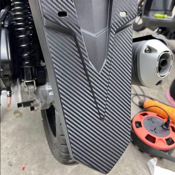 Rear Fender Honda PCX 160 3D Carbon Fiber Accent Decals Sticker | Lazada PH