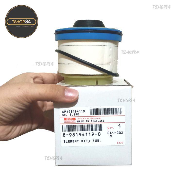 ISUZU Fuel Filter DMax and Mu-x (Part Number: 8-98194119-0) | Lazada PH