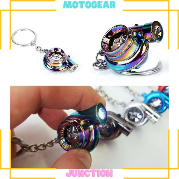 【Big-Sales】 MotoGear ⚡️Fast Delivery⚡️Car Metal Keyring Sound Turbo Key ...