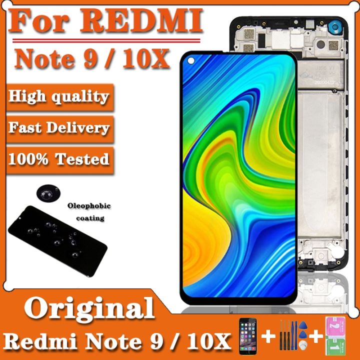 Original For Xiaomi Redmi Note 9 Lcd Display Touch Screen Digitizer ...