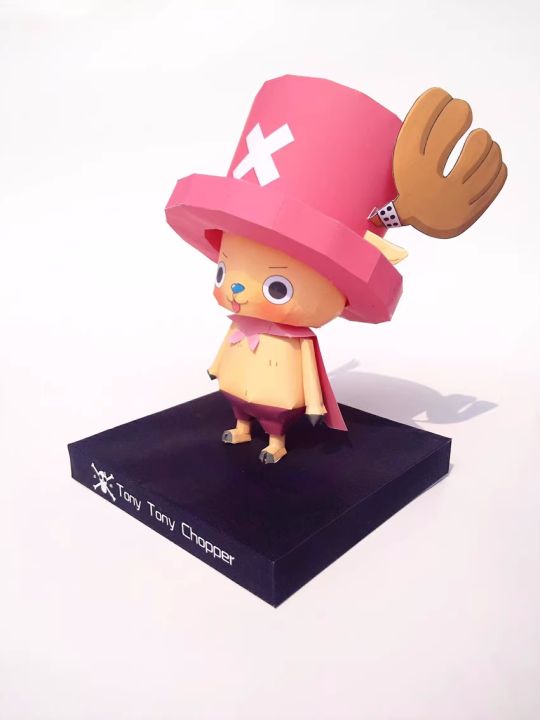 Original Q version One Piece paper model One Piece paper model hand ...