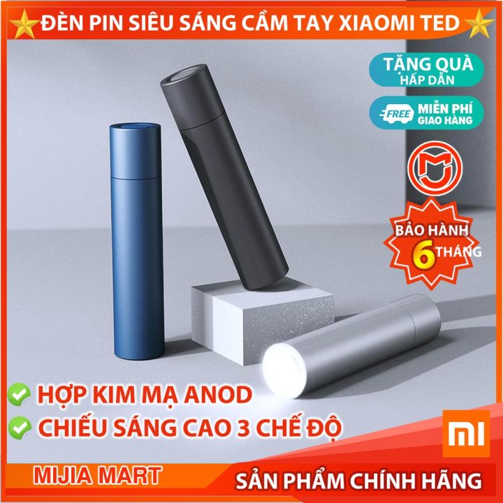 Đèn pin siêu sáng Xiaomi Youpin Tide. Đèn pin led , Hợp kim nhôm, nhỏ ...