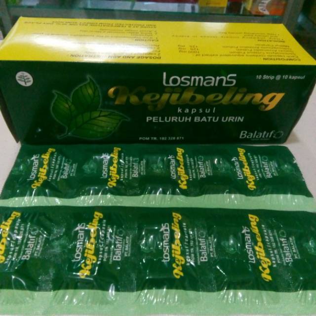 Obat Herbal Keji Beling Meringankan Anyang Anyangan Disuria Isi 1 Strip ...