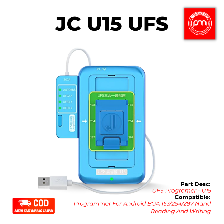 JC U15 UFS Programmer For Android BGA 153/254/297 Nand Reading And Writing | Lazada Indonesia