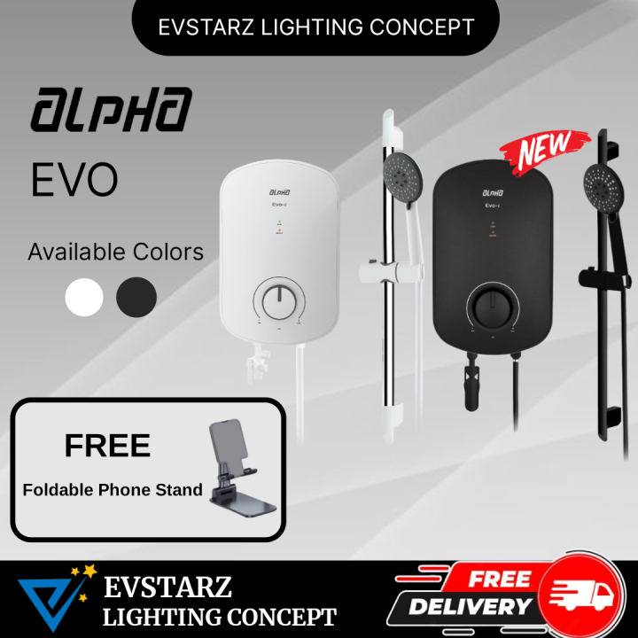 Alpha Evo i/E DC Pump or Non Pump Instant Water Heater | Lazada