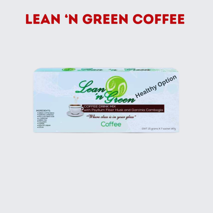 Lean n Green Coffee ( 1 Box ) | Lazada PH