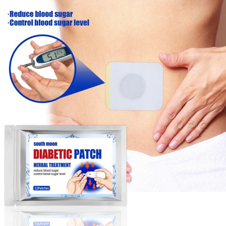 South Moon Diabetes Treatment Patch 12PCS Diabetic Patch Lower ...