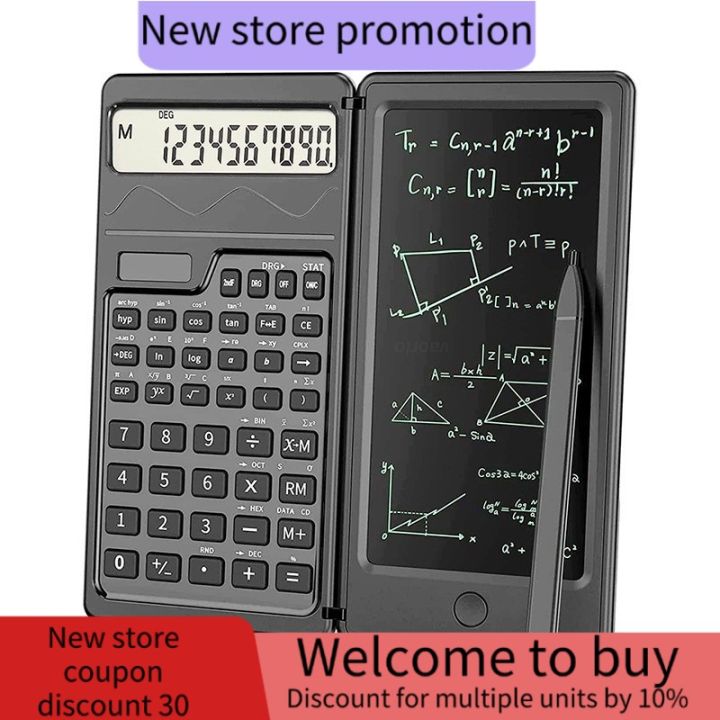 Scientific Calculator 3 in 1 Foldable Student Calculator Handheld Math ...