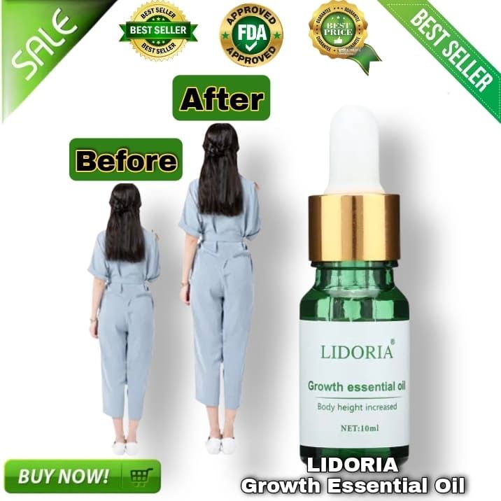 ORIGINAL LIDORIA Height Growth Essential Oil Height Increasing Essence ...
