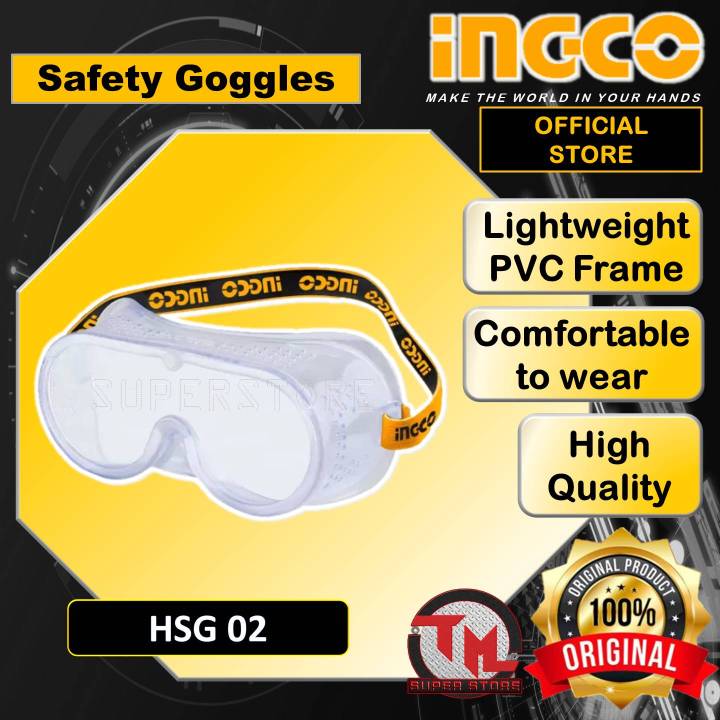 INGCO Safety Goggles HSG 02 • Tm ss | Lazada PH