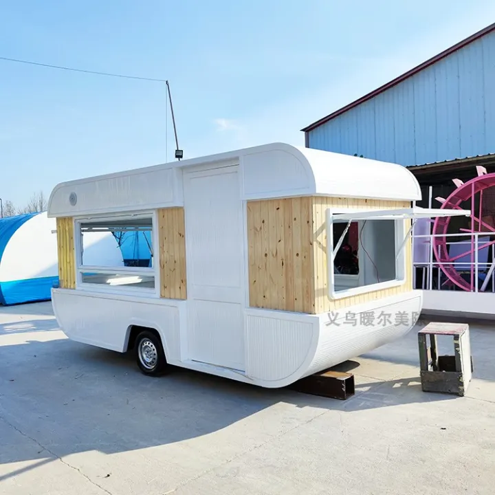 Electric multifunctional mobile dining car model mobile commercial ...