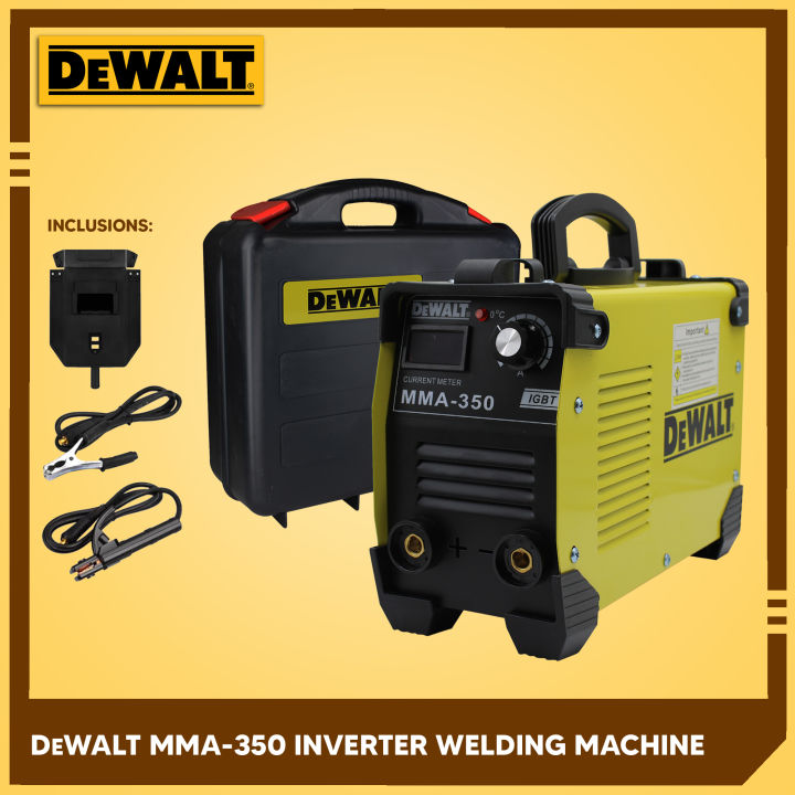 DeWALT MMA - (300/350/400) IGBT Inverter DC ARC Welding Machine | Lazada PH