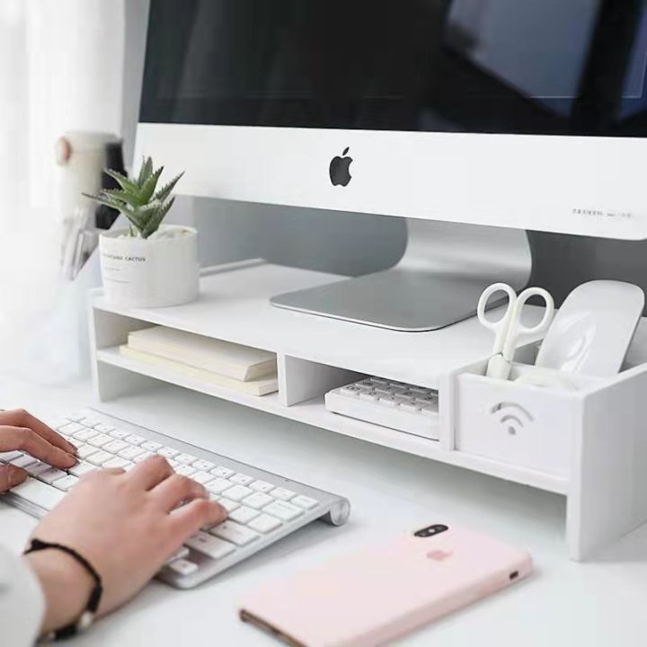 Computer Monitor Elevated Rack Office Desk Keyboard Desktop | Lazada PH