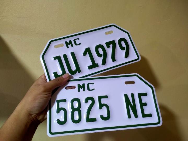 Temporary OLD Motorcycle plate | Lazada PH