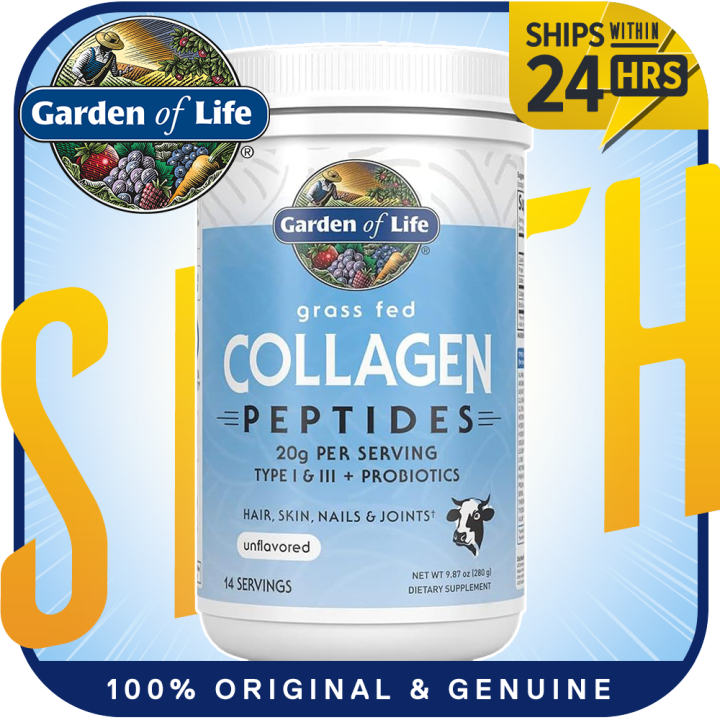 Garden of Life Grass Fed Collagen Peptides Powder | Lazada