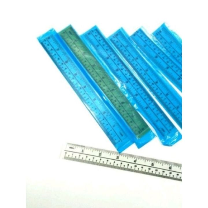 penggaris mika tipis lentur 20cm alat tulis kantor atk mengukur ...