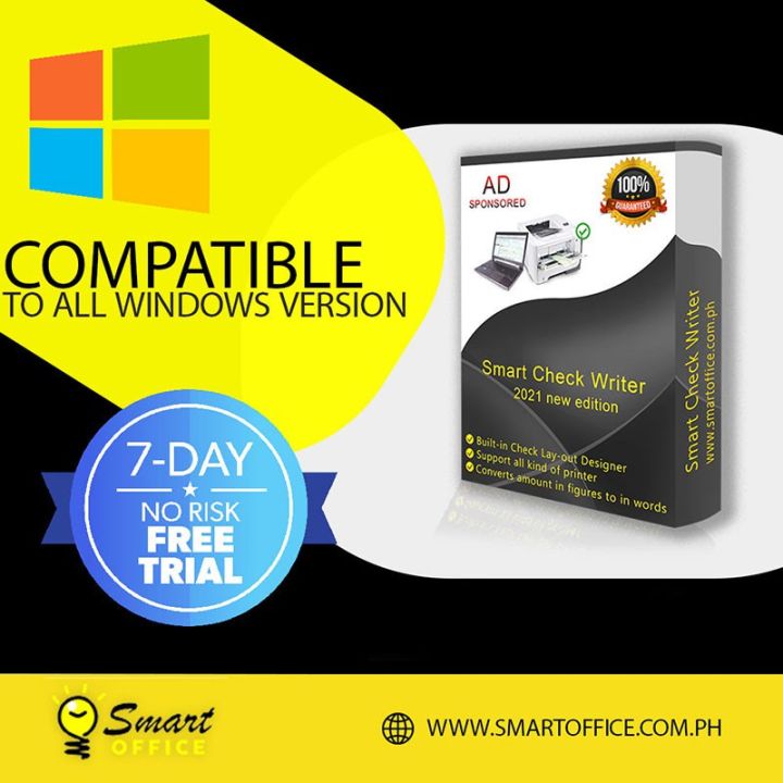 COD ☞Smart Check Writer - Check Printer Accounting Tool for Printing ...