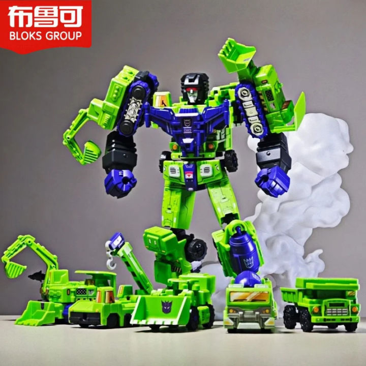 Blokees Devastator Transformers Starry Edition Vol.3 Devastator OPTIMUS PRIME MEGATRON BUMBLEBEE ...