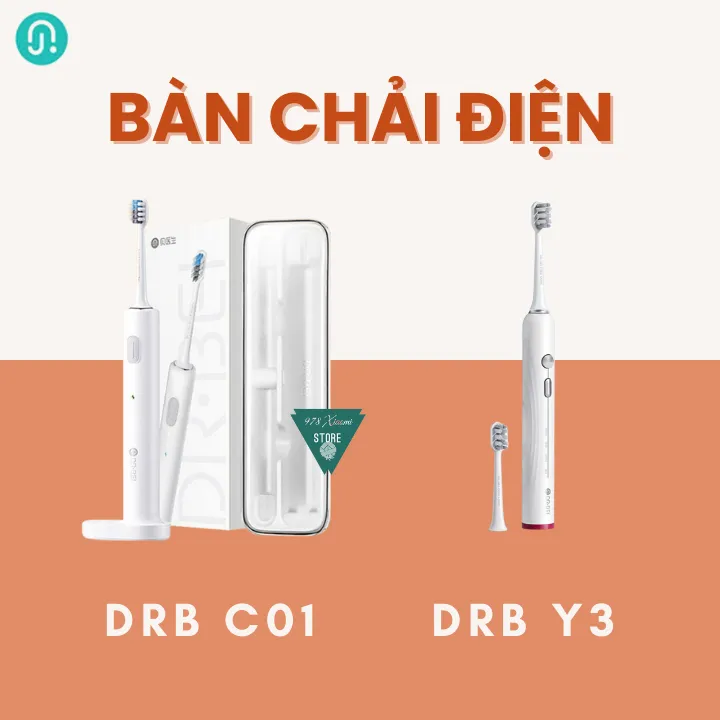 Bàn chải điện Xi aomi DRBEI Sonic BETC01 - Bàn Chải Đánh Răng Xi aomi ...