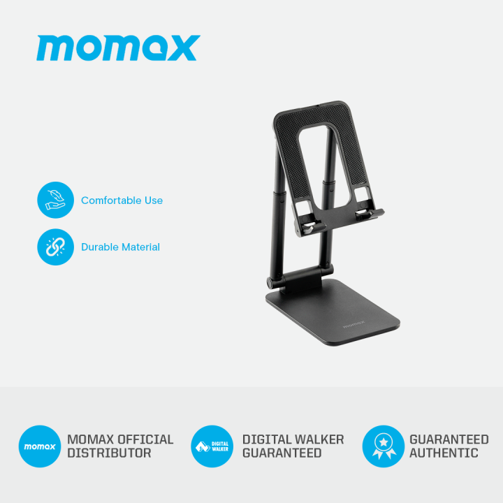 Momax Fold Stand Universal for Phones & Tablets - Black | Lazada PH