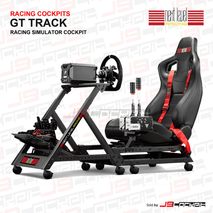 Next Level Racing รุ่น GT TRACK (ไม่รวมจอยพวงมาลัย) รองรับ Logitech ...