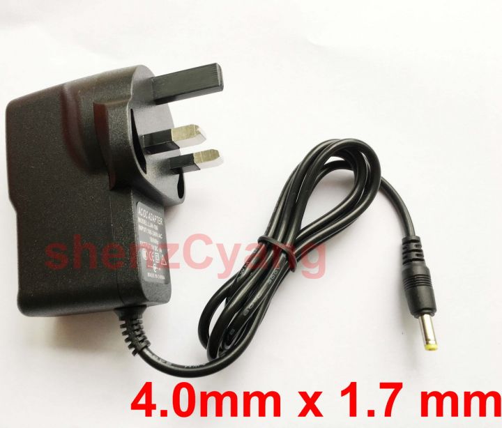 AC 100V-240V DC 6V 500mA 0.5A 4.0mmx1.7mm UK plug power Adapter for ...