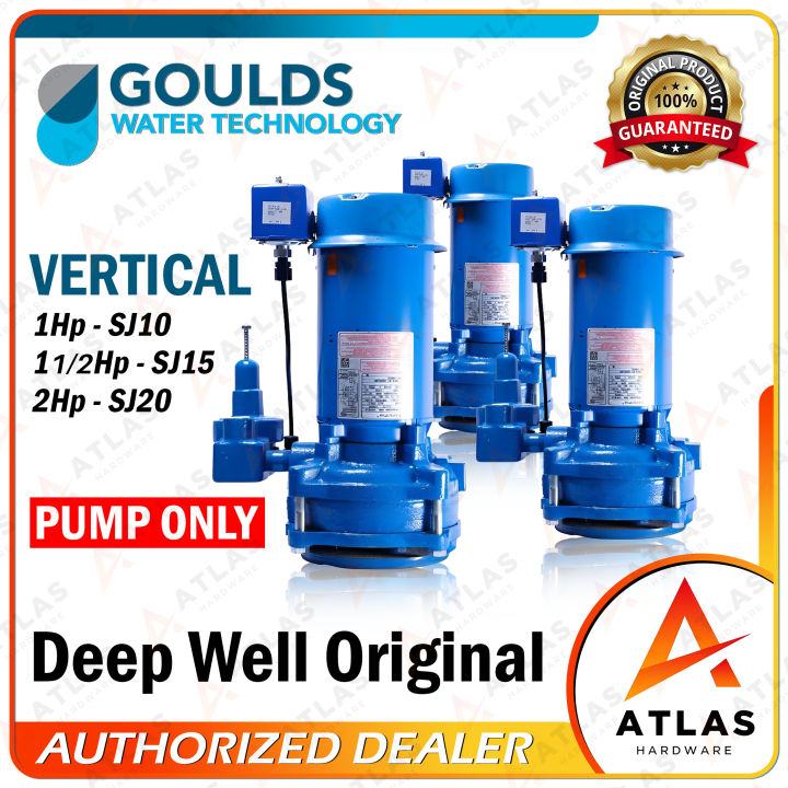 Goulds Vertical Deep Well 1hp l 1 1/2hp l 2hp ORIGINAL | Lazada PH