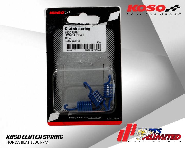 KOSO CLUTCH SPRING (HONDA BEAT) 1500RPM | Lazada PH